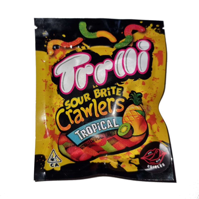 Trrlli Edibles Sour Brite Crawlers Tropical 120mg - High Thai Weed Bangkok