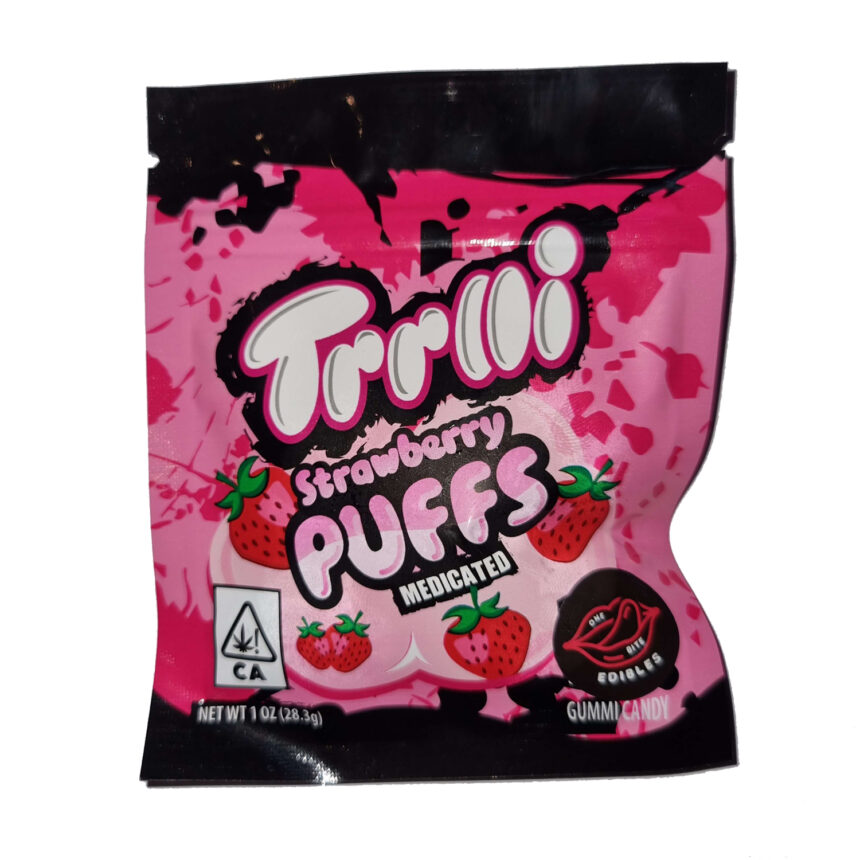 Trrlli Edibles Strawberry Puffs 120mg - High Thai Weed Bangkok